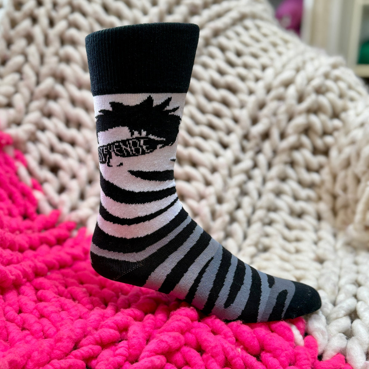 Funatic Steven Be Exclusive Socks - Zebra – StevenBe